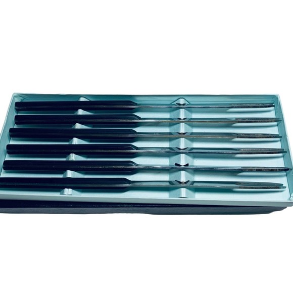 Japan | Dining | Vintage Fondue Forks Black Handles Stainless Steel Mid ...